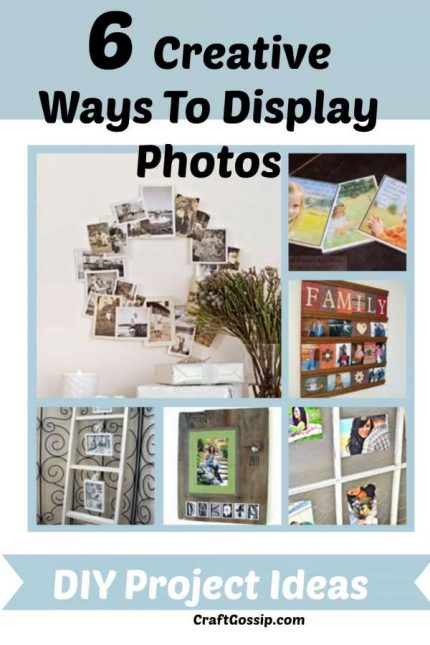 6 Creative Ways To Display Photos – Home and Garden