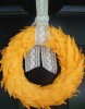 Leaves and Lace Felt Fall Wreath – Home and Garden