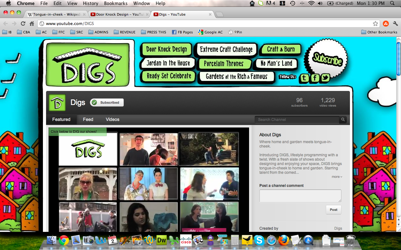 New Digs YouTube Channel: Crafts, Decor and more – Home and Garden