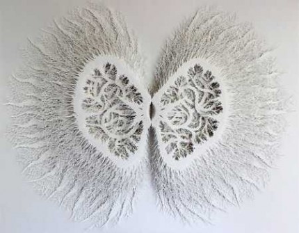 This design is cut out of paper. By Hand! – Home and Garden