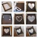DIY Button Heart Canvas – Home and Garden