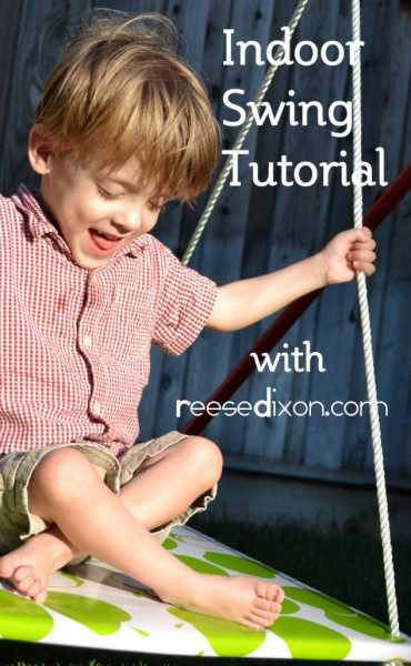 Indoor Swing Tutorial Home And Garden