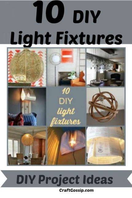 10 DIY light fixtures – Home and Garden