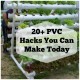 20+ PVC Hacks You Can DIY – Home and Garden