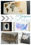 15 DIY Projects For Displaying Your Favorite Maps – Home and Garden