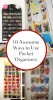 10 Ways You Can Contain Clutter In Your Home By Using A Pocket ...