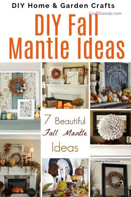 7 Beautiful Fall Mantle Ideas – Home and Garden