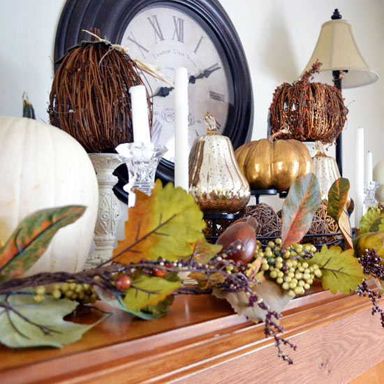 7 Beautiful Fall Mantle Ideas – Home and Garden