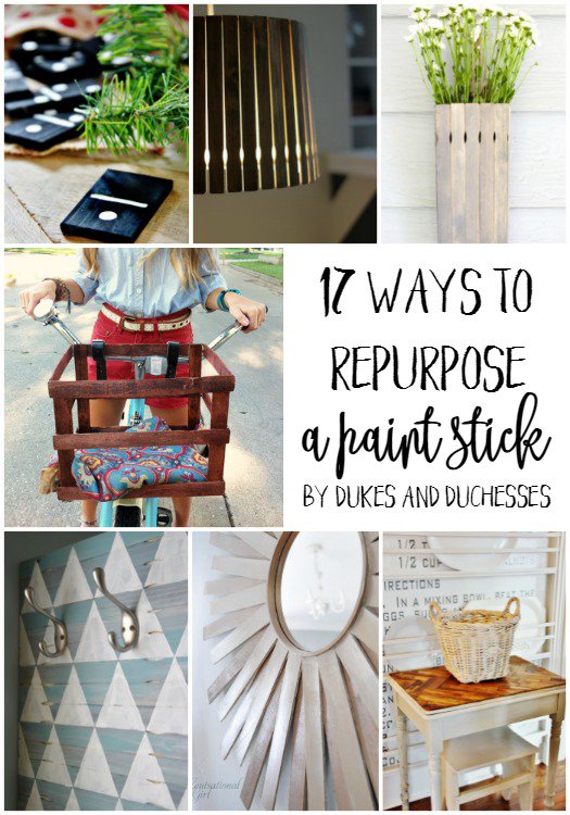 17 Crafts to Use a Paint Stick – Home and Garden