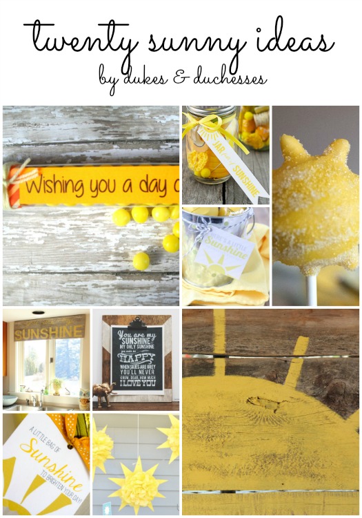 20 Bright and Sunny Craft Ideas – Home and Garden