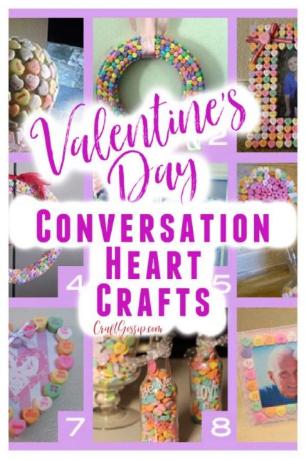 9 Conversation Heart Crafts For Valentine’s Day – Home and Garden