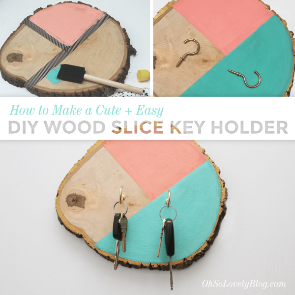 DIY Wooden Block Key Holders – Home and Garden