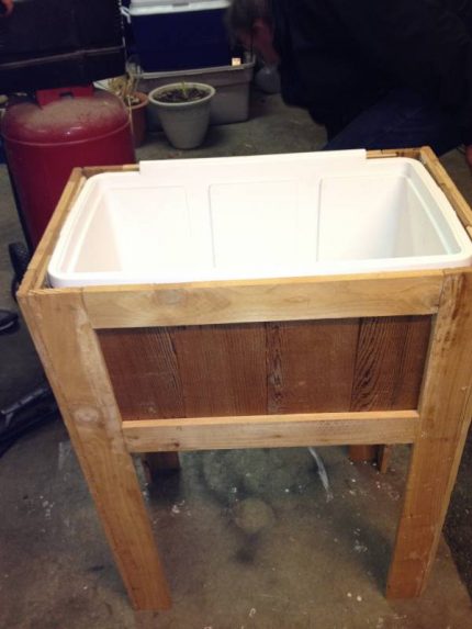 DIY Esky Table – Home and Garden