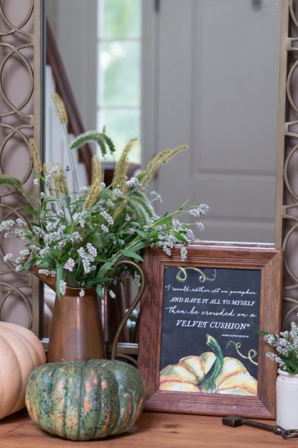 Free Printable – Fall Pumpkin Printable – Home and Garden