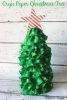 Crepe Paper Christmas Tree Decoration – Home and Garden
