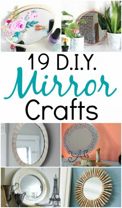 19 DIY Mirrors – Home and Garden