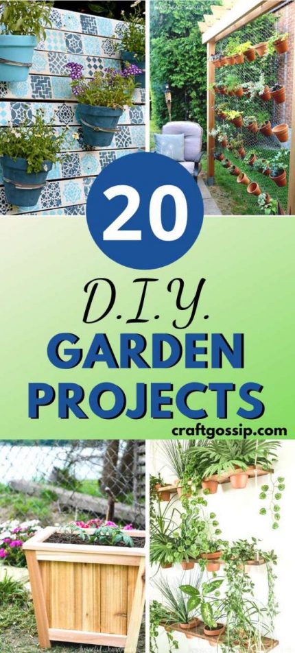 20 DIY Home Garden Projects – Home and Garden