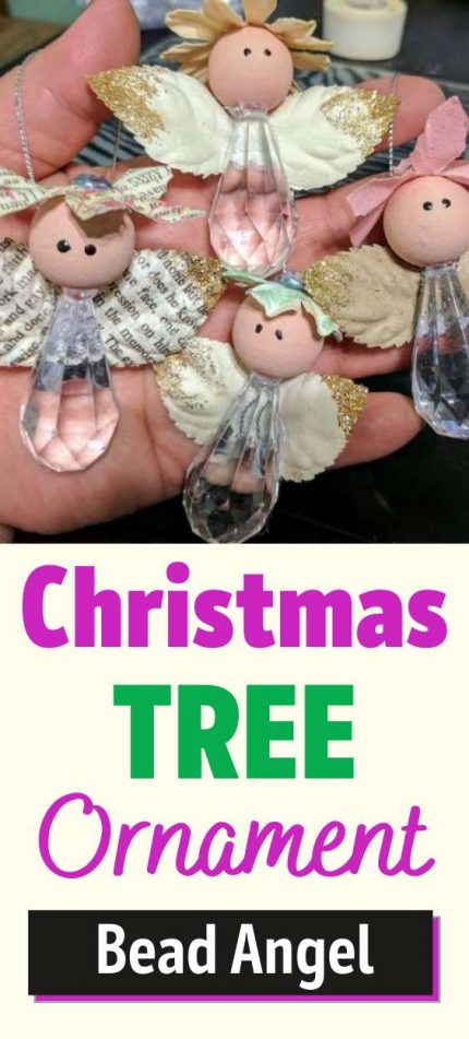 DIY Beaded Christmas Angels – Home and Garden
