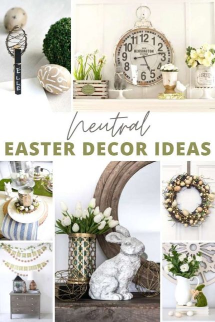 Neutral Easter Decor Ideas – Home and Garden