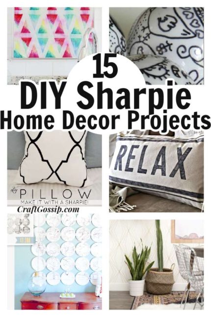 15 Sharpie Projects To Decorate Your Home – Home and Garden