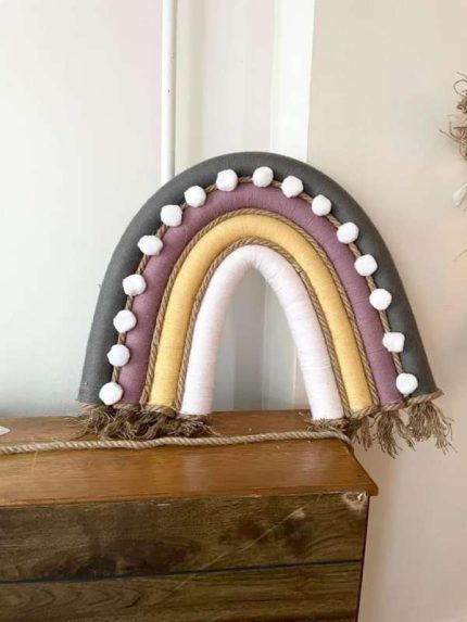 DIY Rainbow Wall Hanging From Pool Noodles – Home and Garden