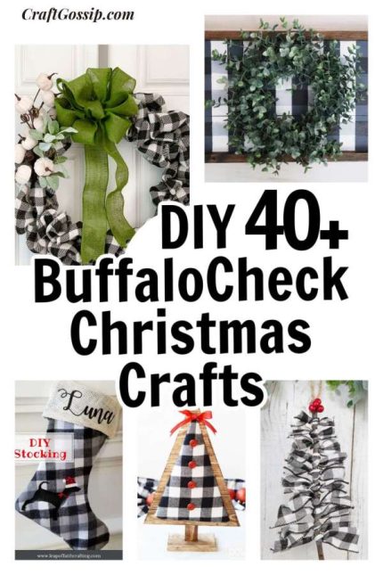 40+ Buffalo Check Christmas Decorations You Can Make Yourself – Home ...