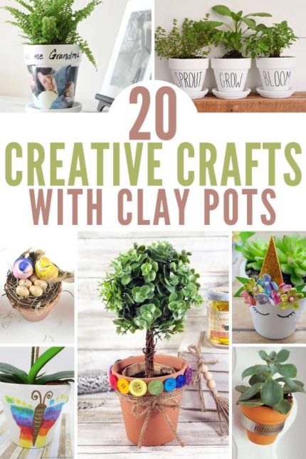20 DIY Crafts To Make With Clay Pots – Home and Garden