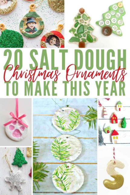 20 Salt Dough Christmas Ornaments – Home and Garden