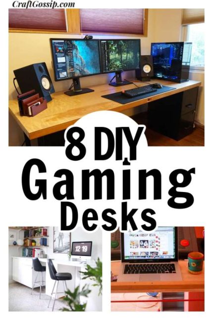 8 Gaming Desks You Can Make For Your Teenager – Home and Garden