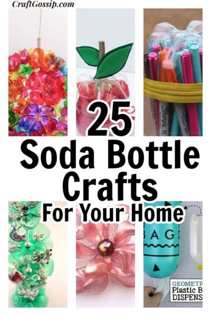 25 DIY Crafts Made From Soda Bottles – Home and Garden