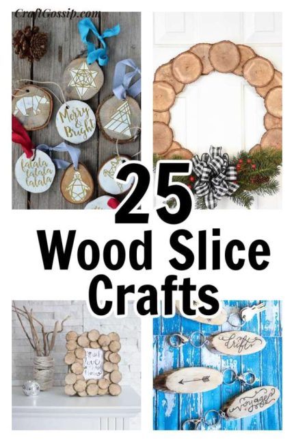 25+ DIY Crafts You Can Make From Wood Slices – Home and Garden