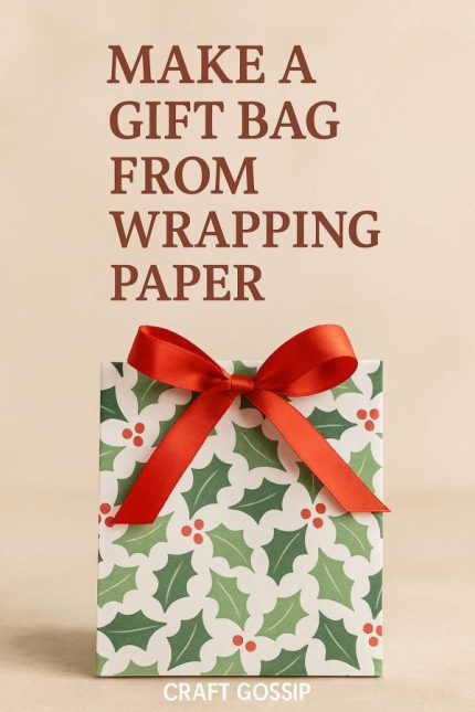 How to Make a Gift Bag Out of Wrapping Paper – Home and Garden